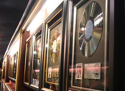 Gold Record Awards Come From the Record Manufacturing Process | Broken ...